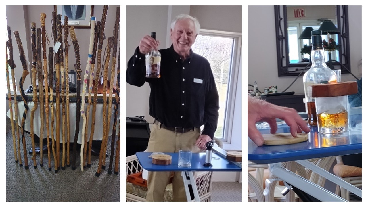 April Authors, Artists, and Artisans Series - Glebe Harbor - Cabin Point